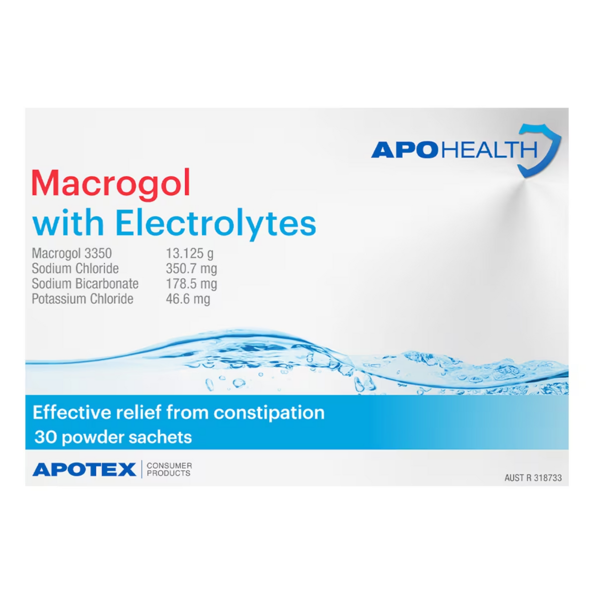 ApoHealth Macrogol with Electrolytes - 8 Sachets – RespectHealth