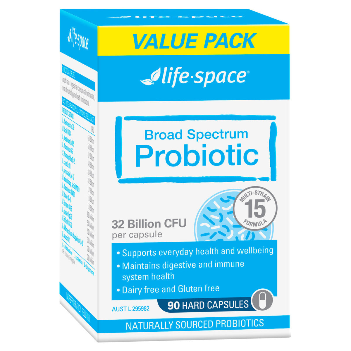 Life-Space Broad Spectrum Probiotic 90 Capsules – RespectHealth