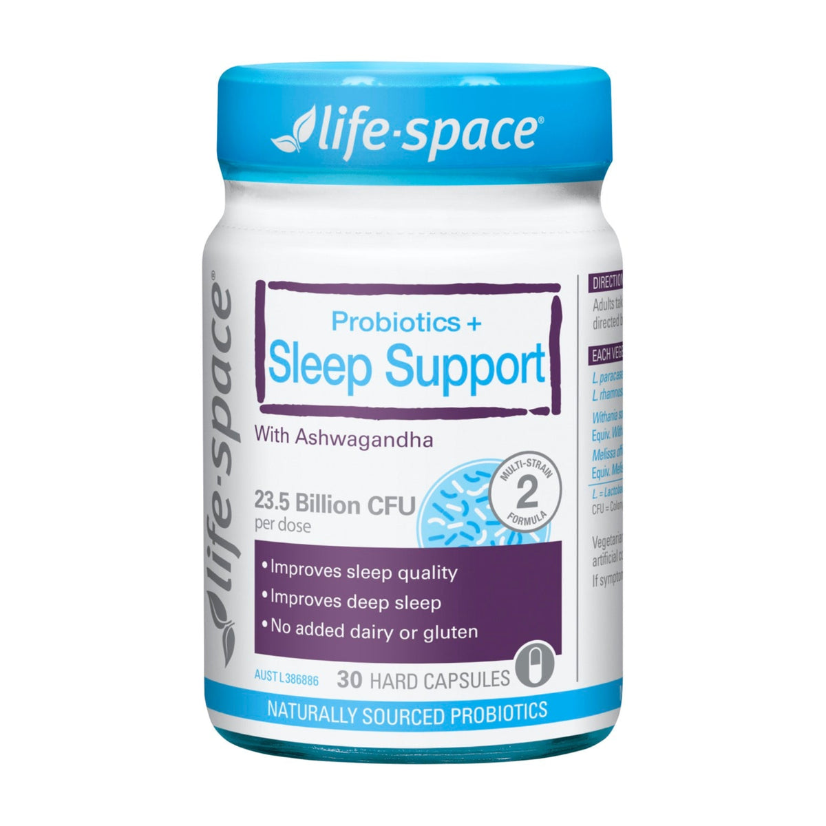 Life Space Probiotics + Sleep Support 30 Capsules – RespectHealth