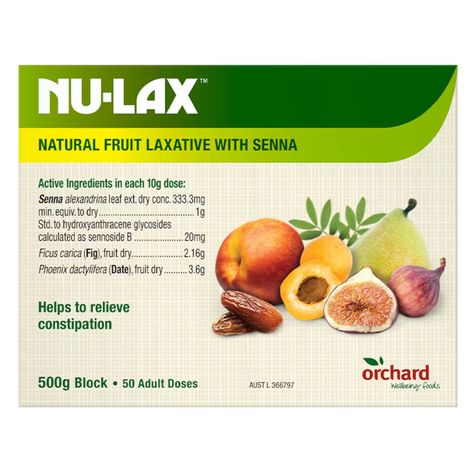 Nu-lax Laxatives Natural Fruit 500g – RespectHealth