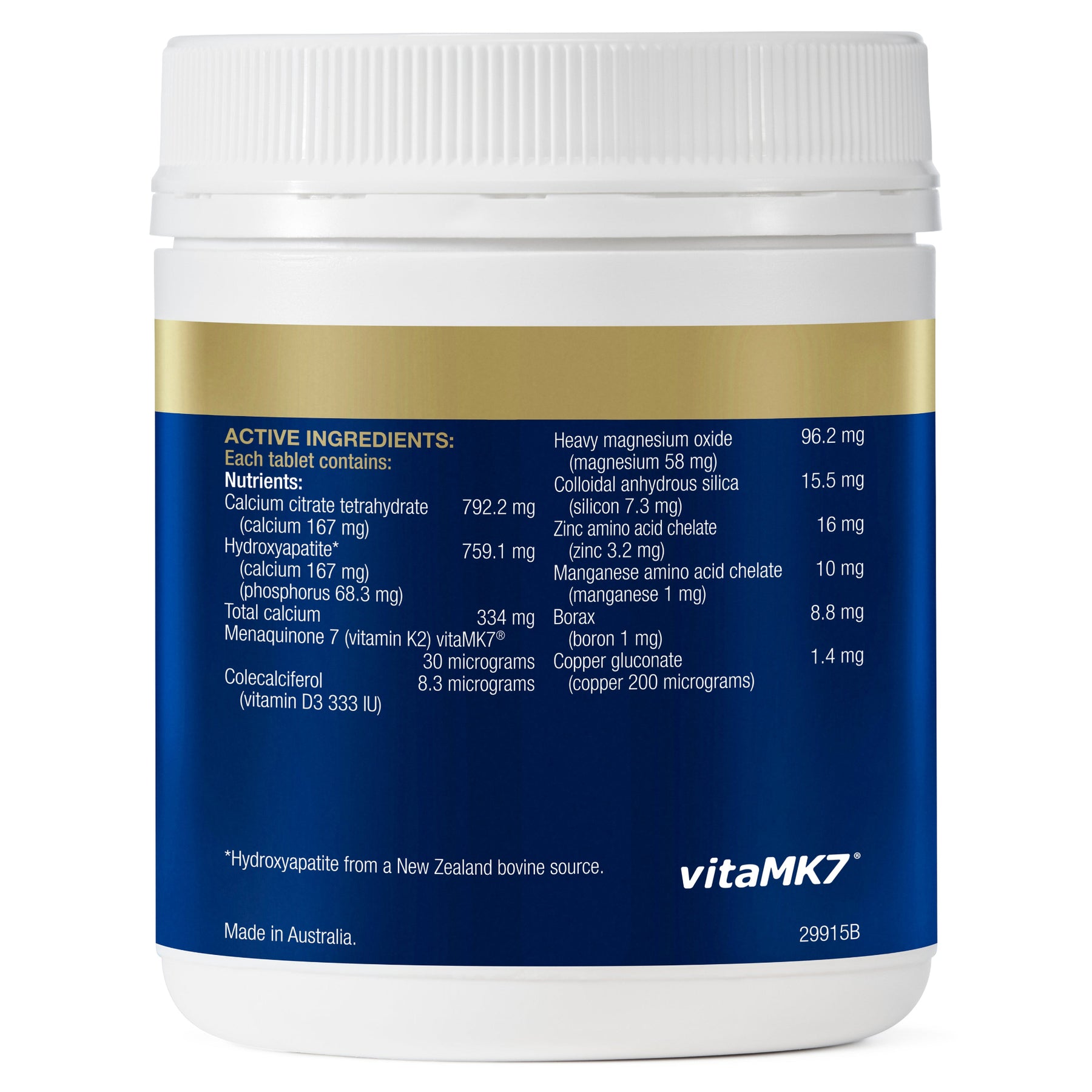 BioCeuticals AdvaCal Forte Tablets 180s – RespectHealth