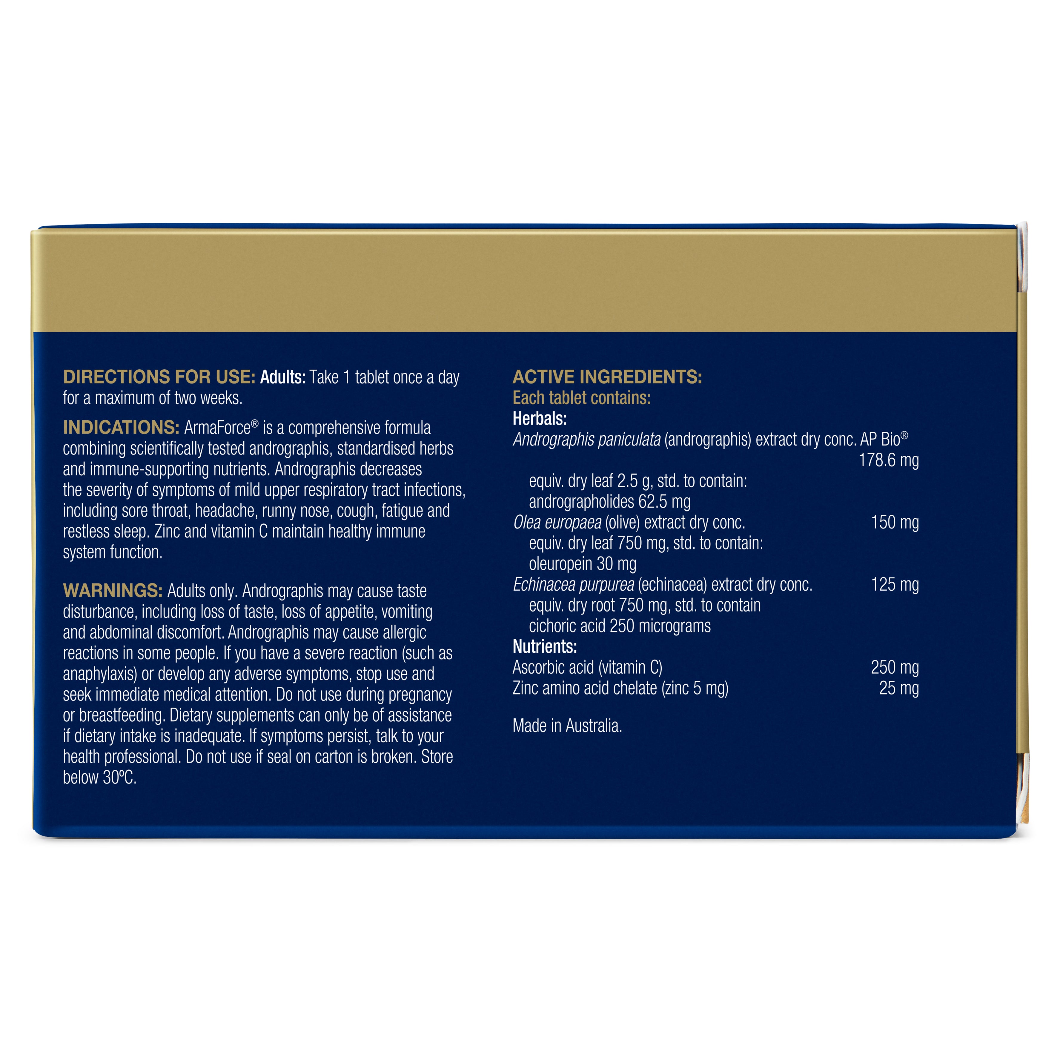 BioCeuticals Armaforce Tablets 30s – RespectHealth