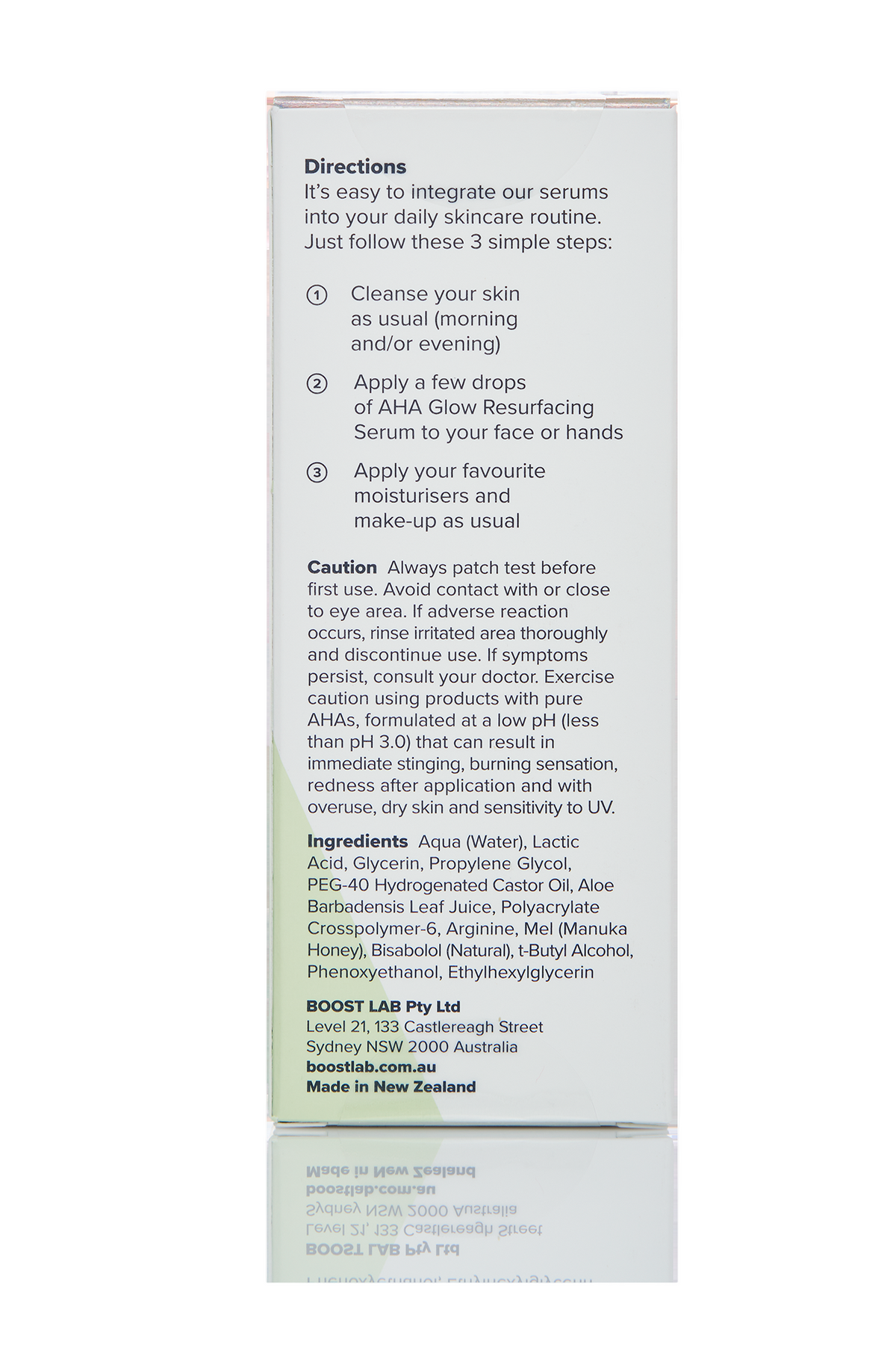 Boost Lab AHA Glow Resurfacing Serum 30mL – RespectHealth